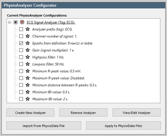 Basic Walkthrough | PhysioData Toolbox